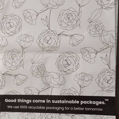 Eco-friendly Poly Mailers 10 X 13, Blue Thank You Mailers, Pack of 25 ...