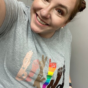 Be Kind Rainbow Shirt, Be Kind Sign Language Shirt, Be Kind Shirt, LGBT ...