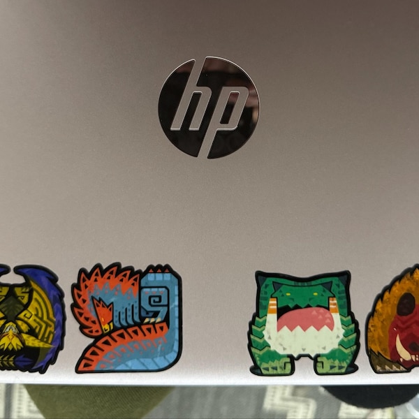 Monster Hunter Wilds Research Commission Emblem Decal, You Choose Color ...