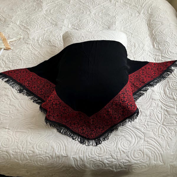 Oriental Palestinian Princess Embroidery Dress Thobe Tatreez Gift for ...