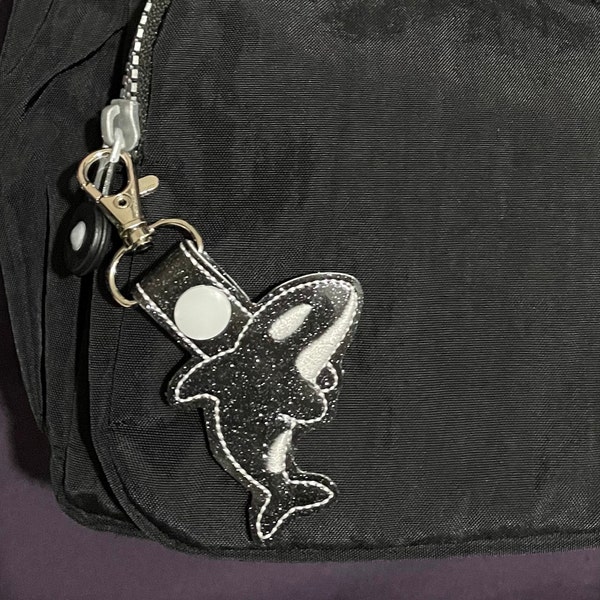 Orca Whale Keychain, Orca Key Fob, Ocean Marine Life Keychain, Shark ...