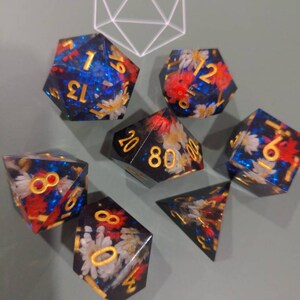 Acorn Dnd Dice Set D&D Dice Sharp Edge Dice Dungeons and - Etsy UK