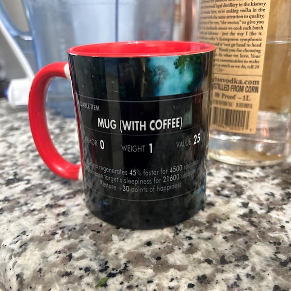 Elder Scrolls Skyrim Mug, Elder Scrolls Online, Skyrim Inspired Mug ...