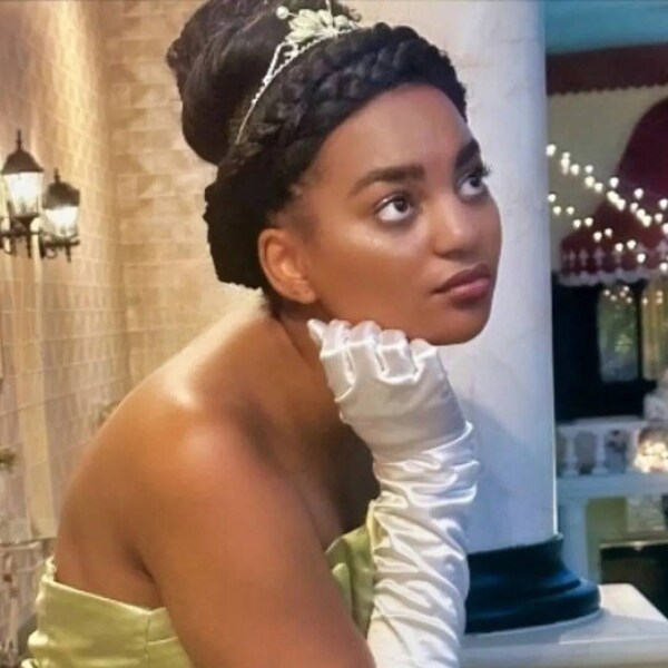 Princess & the Frog Tiara ,princess Tiana Tiara, Green Princess Tiana ...