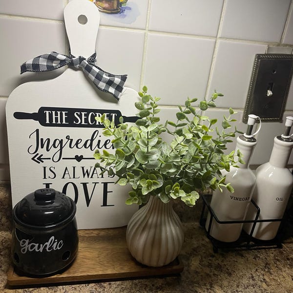 Easter Tiered Tray Decor, Peeps Tiered Tray Decor, Peeps Decor, Wooden ...