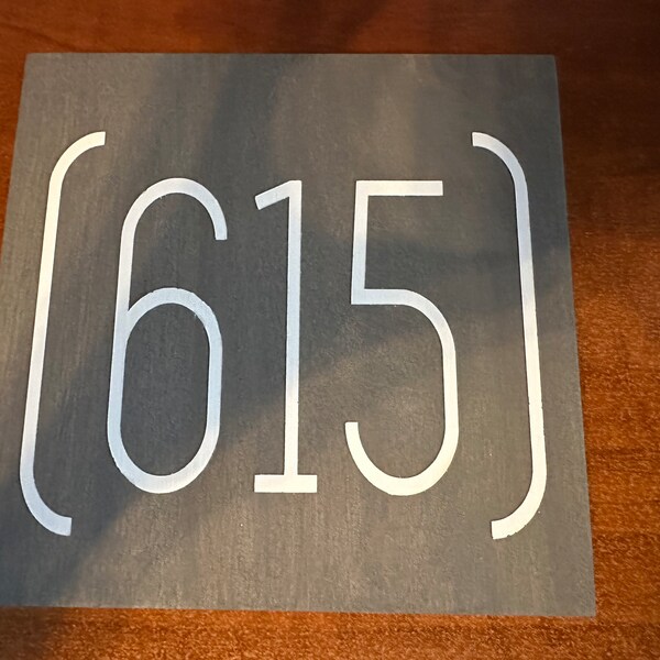 Custom Area Code Sign, Small Custom Sign, Rustic Home Sign, Hometown ...