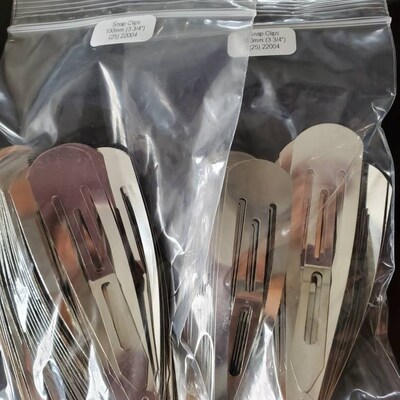 25 Snap Clips LARGE 100mm 4 Inches - Etsy