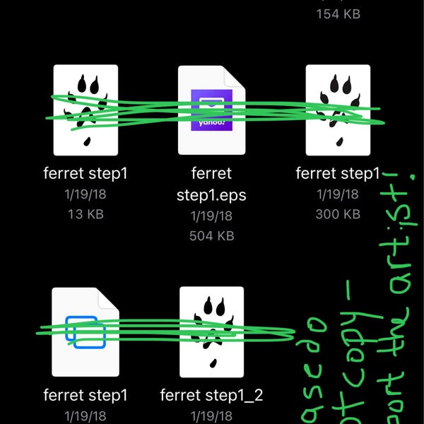 Vector STEP FERRET, AI, Eps, Pdf, Png, Svg, Dxf, Jpg Download Artwork ...