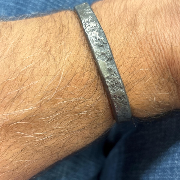 Fat Titanium Cuff for Men Bracelet for Men Unisex Bracelet Unique Gift ...