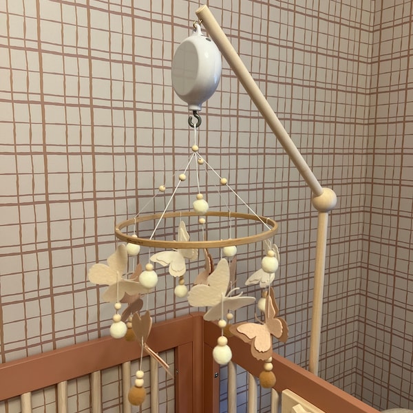 Music Box Baby Mobile Rotating Music Mechanism for Crib Mobile Baby ...