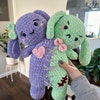 Crochet Pattern Two Headed Plushie, Bunny, Bear, Halloween, Kawaii ...