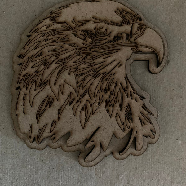 Custom Lasered Wood Image - Graphic Logo Crest Badge Character - Wooden ...