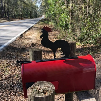 Rooster Mailbox Topper / Plaque / Sign - Etsy