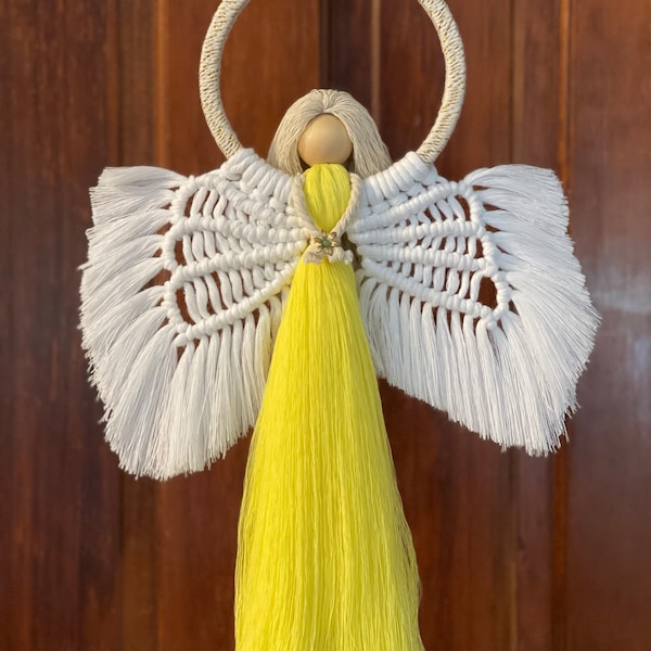 Macrame PATTERN Angel | PDF Pattern Macrame Doll | Beginner Macrame - Etsy