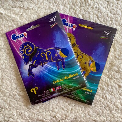 Zodiac Balloons Zodiac Party Decor Party Balloons Birthday Balloons ...