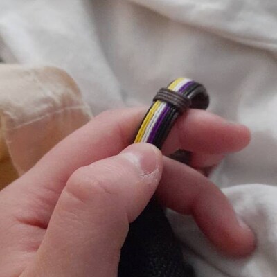 Non Binary Bracelet Non Binary Bracelet - Etsy