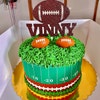 Football Field Edible Cake Wrap or Touchdown Cake Topper - Etsy