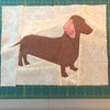 Doxie Dachshund 20 Inch Foundation Paper Pieced Quilt Pattern - Etsy