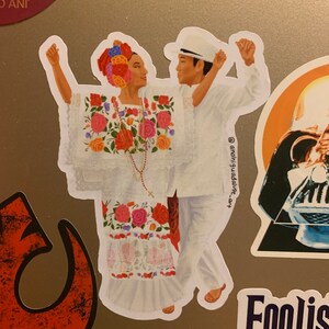 WATERPROOF Jalisco Ballet Folklorico Sticker | Etsy