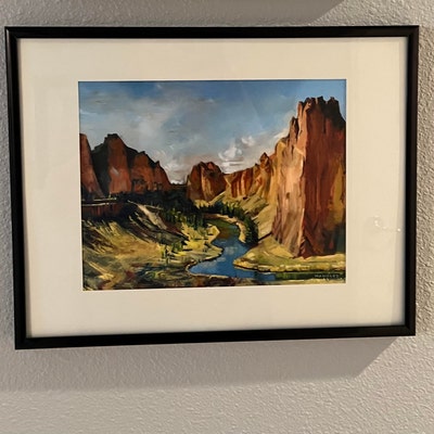 Smith Rock State Park Print - Etsy
