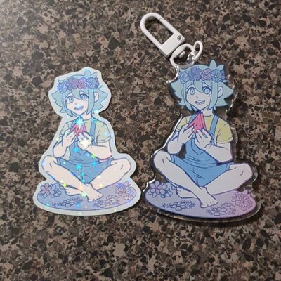 Deco27 Keychains Colored Acrylic Charms Vocaloid Miku the Vampire Otome ...