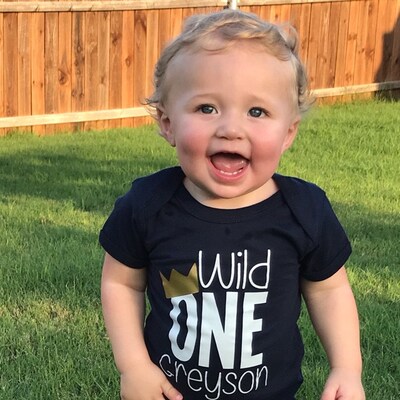 Wild One Birthday. King of All Wild Things. First Birthday - Etsy