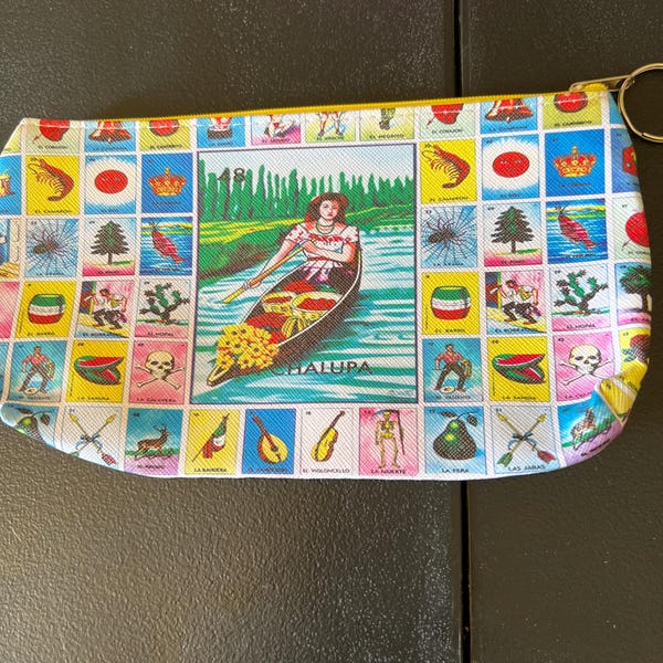 2PC Loteria Cross Body Bag NEW, Loteria Bingo Chalupa Coin Purse Pouch ...