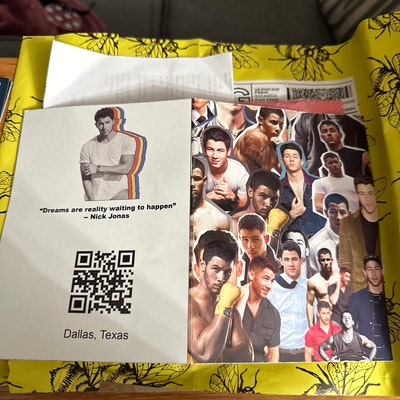 Nick Jonas Card Nick Jonas Greeting Card - Etsy