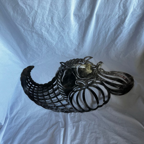 Cornucopia Basket Svg/dxf - Bad Dog Metalworks Digital Download - Laser ...