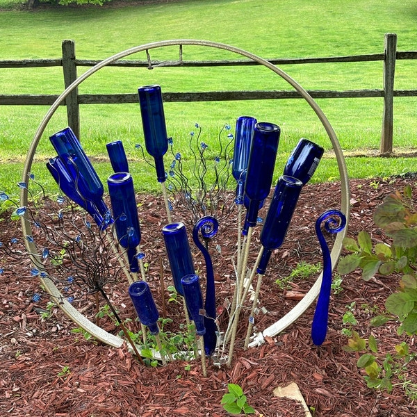 Butterfly Kinetic Balancing Garden Art Stake - Etsy