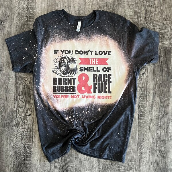 Race Fuel & Burnt Rubber SVG Cut File Drag Racing T Shirt Design - Etsy