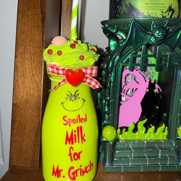 Grinch Milk - Etsy