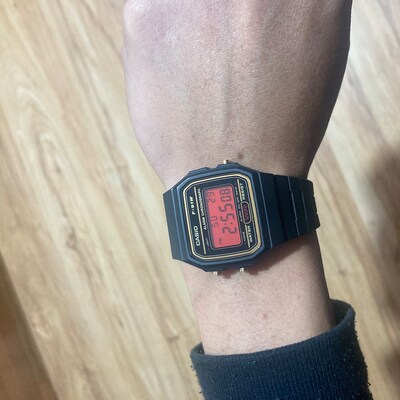 Casio Calculator Watch With Green Screen Mod CA-53W-1ER - Etsy