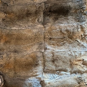 5x WHITE Rabbit Skin Fur Pelt Tanned for Crafts Fabric | Etsy