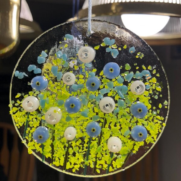 Candy Corn, Fused Glass Halloween Decorations - Etsy