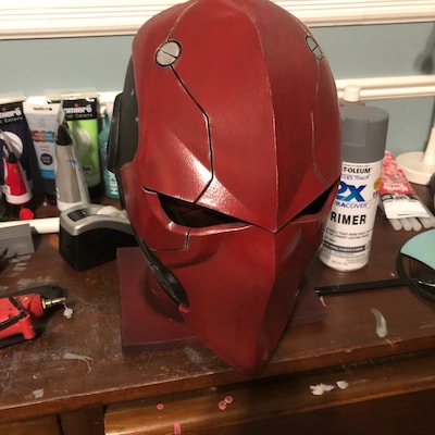 Red Hood Ronin Helmet TEMPLATE - Etsy