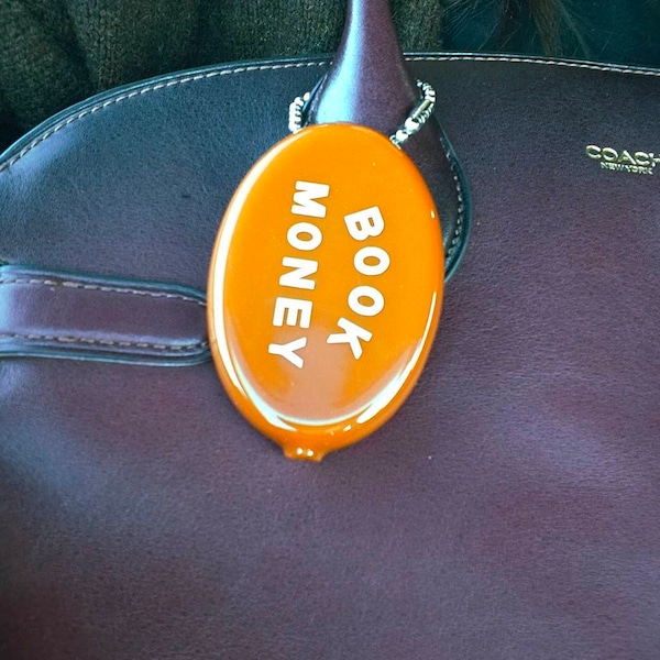 Coin Pouch - Book Money (brown) - Etsy