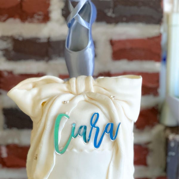 3D Printed Ballet Pointe Shoe: Personalized Recital Gift, Pen, Brush or ...