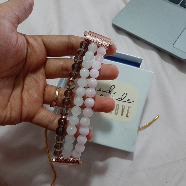 Handmade Samsung Fossil Watch Gemstone Personalized Band. Samsung Watch ...