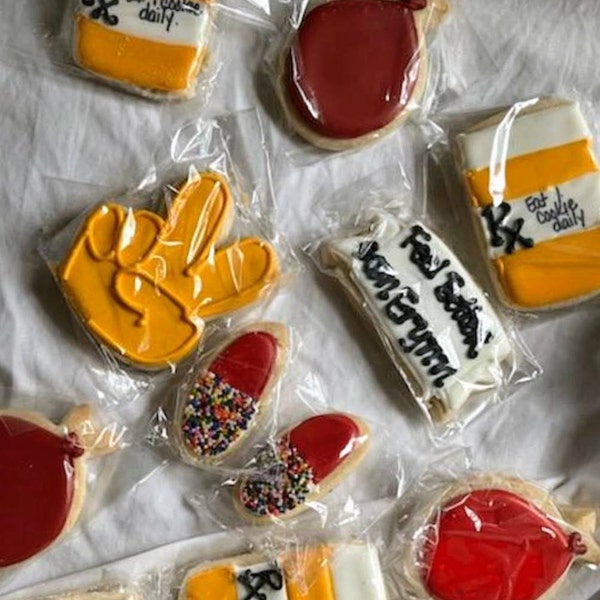 Get Well Sugar Cookies/ Surgery Gift / Knee Surgery Sugar Cookies ...