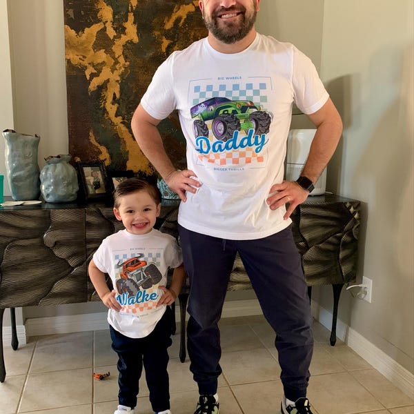 PRINTABLE Set of 9 Large Monster Trucks Cutouts, Standee, Monster Jam ...