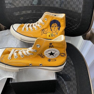 Custom Embroidered Converse High Tops/ Custom Converse Chuck Taylor ...
