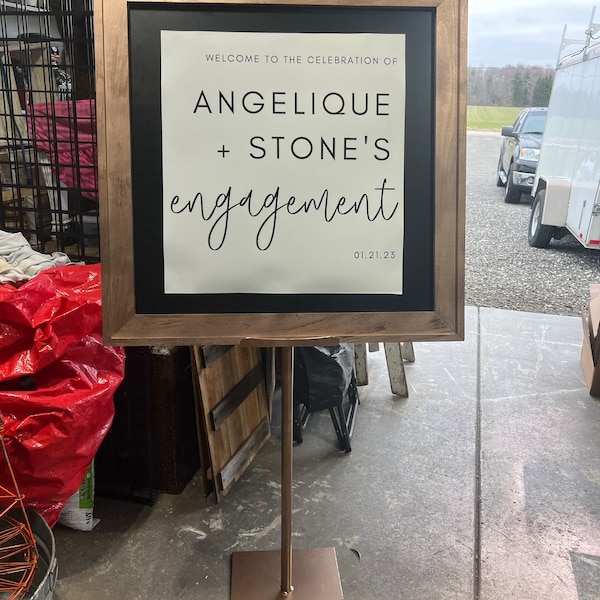 Engagement Party Sign | Engagement Party | Wedding Planning ...