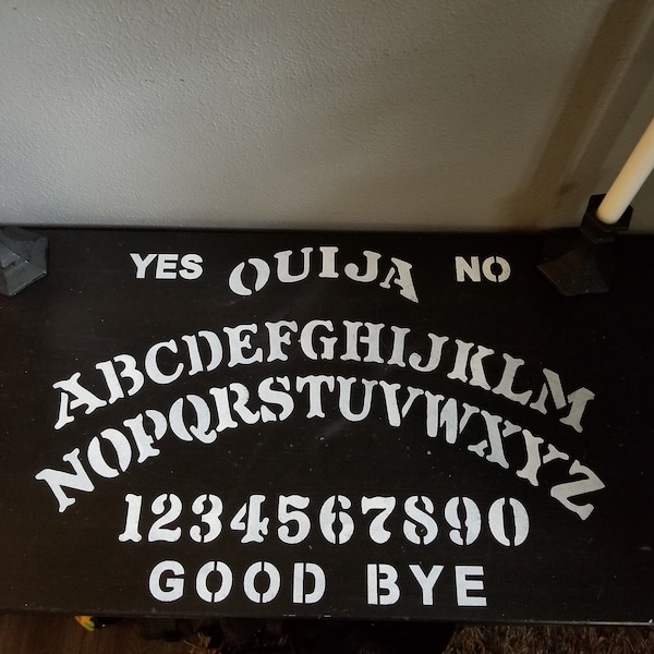Halloween Decor, OUIJA BOARD STENCIL, Art Craft and Decorating Stencil ...