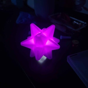 Star Fragment LED Light, Animal Crossing Battery Powered Prop, ACNH 3D ...
