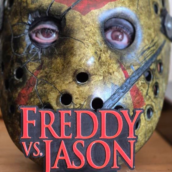 Freddy Vs Jason Voorhees Lazy Eye Insert Version 1 Friday the 13th - Etsy