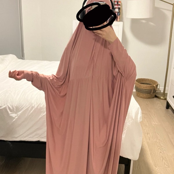 Prayer Clothes Set, One Piece Full Length Prayer Jilbab for Women ...