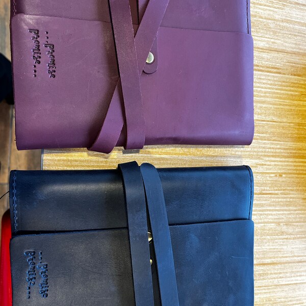 Leather Journal, Notebook Cover With Lined or Plain Notebook Included ...