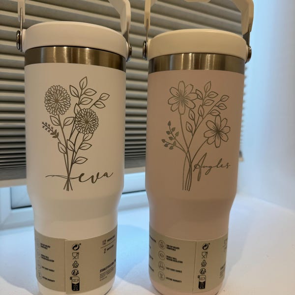 Custom Engraved YETI Bottle Ocean Theme With Shells & Whale Shark ...
