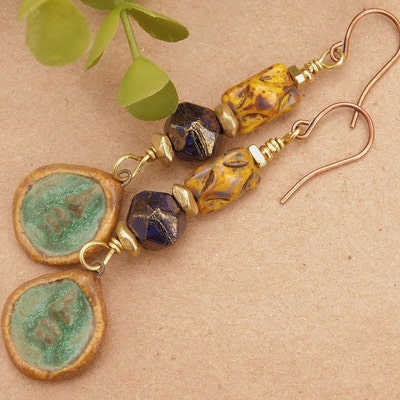 Hand Charms, Handcrafted Artisan Jewelry Making Components, DIY ...